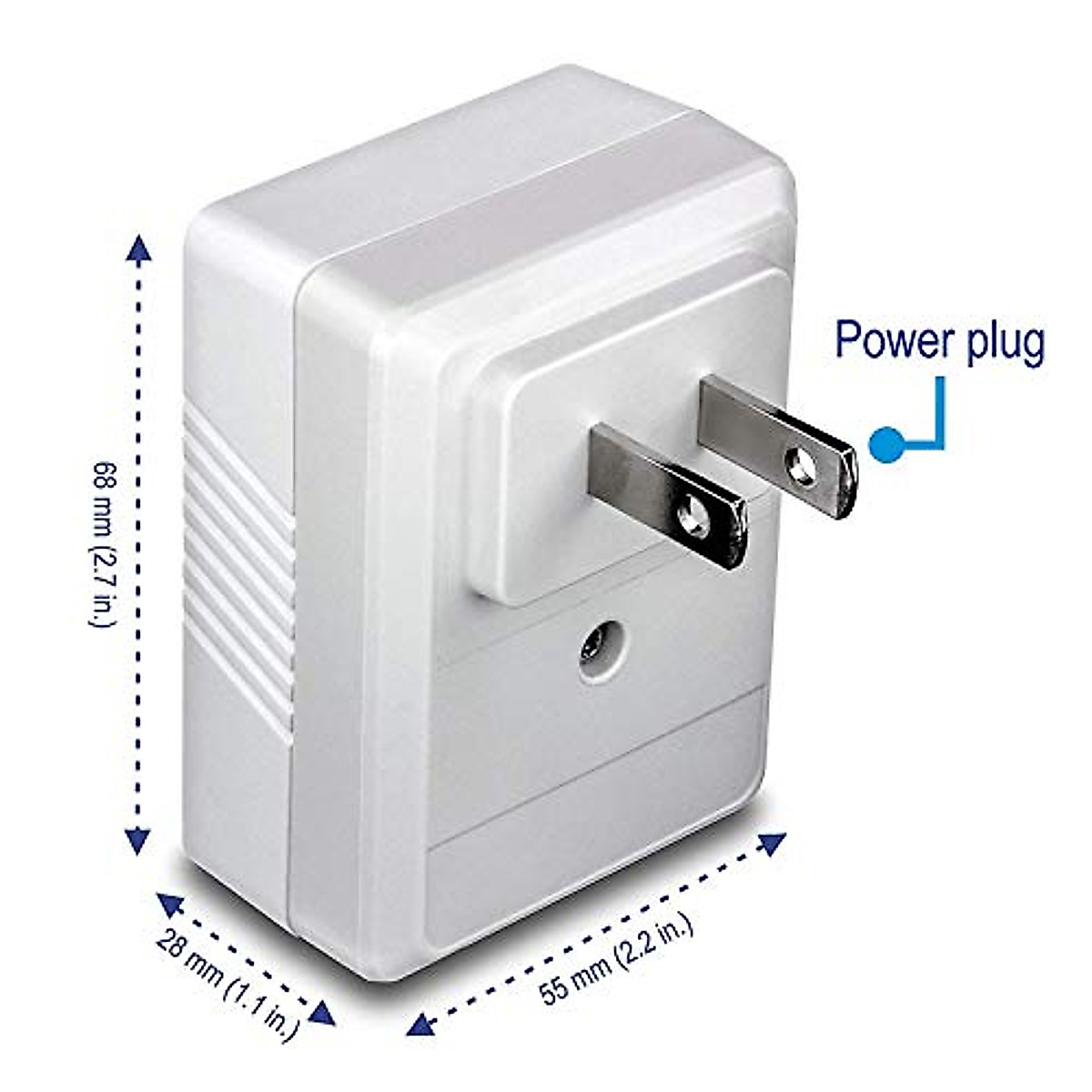 TRENDnet Powerline 500 AV Nano Adapter Kit, Includes 2 x TPL-406E Adapters, Cross Compatible with Powerline 600-500-200, Windows 10, 8.1, 8, 7, Vista, XP, Plug & Play Install, White, TPL-406E2K