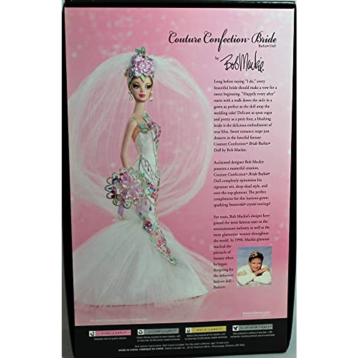 Barbie Mattel Bob Mackie Couture Confection Doll Limited Editon
