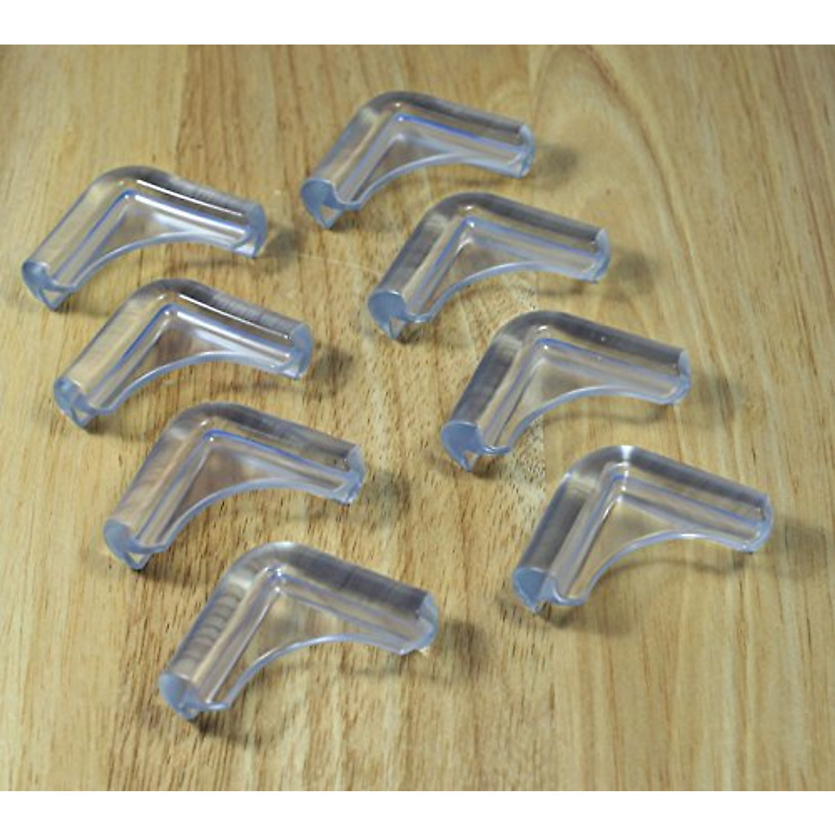 KidKusion Premium Clear Corner Protector Guard 4 Pack with Superior Double-Sided Adhesive for Secure Attachment