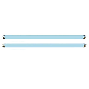 Gardner EL-082 - Replacement Bulbs 2 Pack, F25T8350BL,Fly Traps for Indoors, Shatterproof El-082s - 25 watts 18” - Compatible with WS-95/225, GT-200, MX-360, AG-961/963/969, Safety Coated UV Light