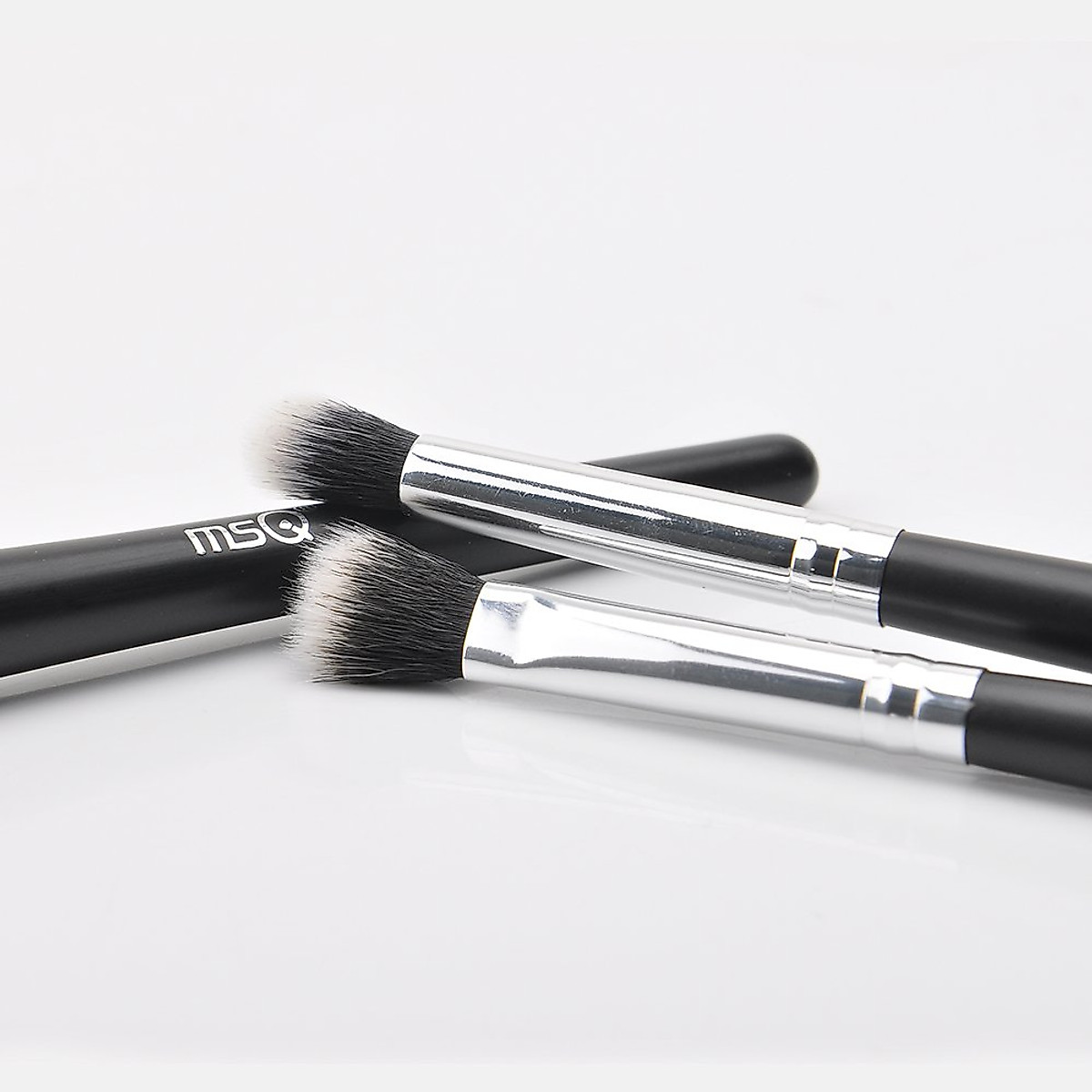 MSQ Eyeshadow Brushes Set 20pcs Makeup Eye Brushes Eyeshadow Blending Brush Eyebrow Eyeliner Lip Brush Beauty Brushes-Black