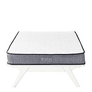 Modway Kate 6” Twin Innerspring Mattress - Firm 6 Inch Twin Innerspring Mattress- 10-Year Warranty