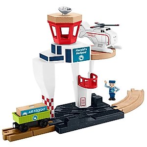 Thomas & Friends Wood Harold's Helipad Playset