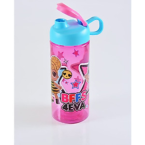 Koola LOL 16'' Large School Backpack with Lunch Bag and Sullivan Water Bottle Bundle | LOL Backpacks for Girls | LOL Remix | LOL Water Bottle