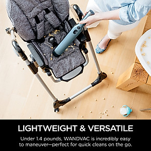 Shark WANDVAC Cordless Hand Vac Lightweight and Portable at 1.4 lbs. with Powerful Suction, Charging Dock, One-Touch Empty for Car & Home, Cove (Renewed)