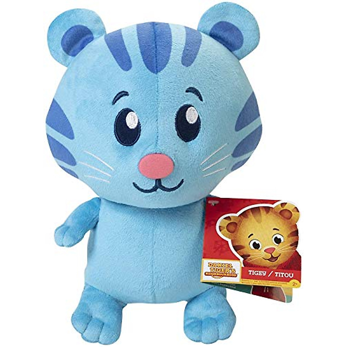 JAKKS Pacific Daniel Tiger's Neighborhood Tigey Plush with Sound, 10.5 Inches Tall! [Amazon Exclusive]