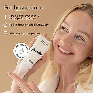 Jupiter Anti-Dandruff Scalp Serum, Leave-On Restoring Serum, for Dry, Itchy, & Oily Scalp, Aloe Vera, & Niacinamide, Color-Safe, Vegan, Cruelty-Free, Paraben, Phthalate, & Sulfate-Free, 3.4 fl oz