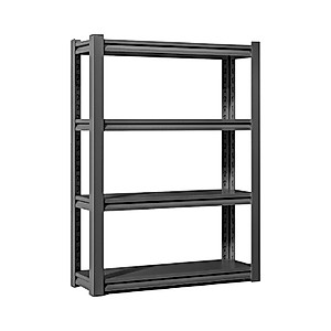 LINLIUA Storage Shelves,3-5 Tier Adjustable Storage Utility Rack,Metal Shelving,Heavy Duty Utility Shelves for Kitchen Pantry Closet Garage Warehouse
