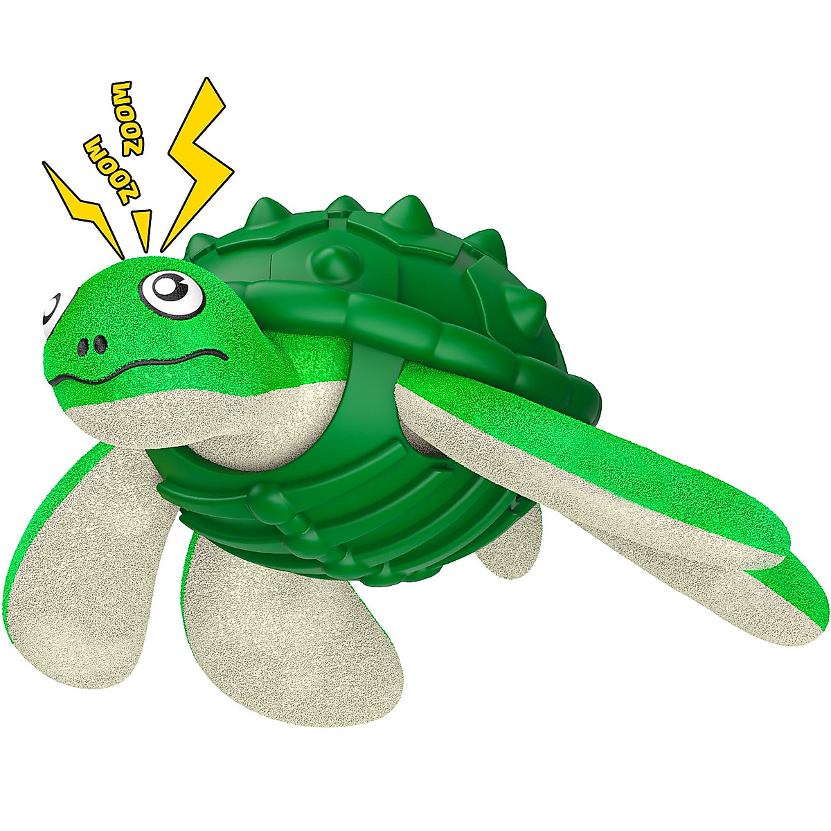 Durable Sea Turtle Squeaky Dog Toy – Bite-Resistant Plush & Rubber Chew Toy for Small, Medium, Large Dogs | Tough, Interactive Toy for Aggressive Chewers & Puppy Teething