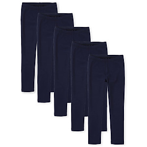 The Children's Place girls Leggings, Tidal 5 Pack, Medium US