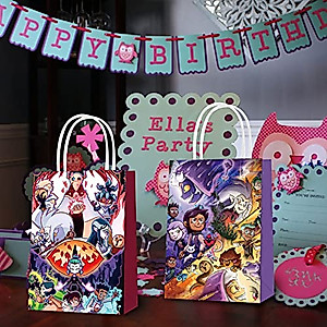 16 Pcs The Owl House Bags,Party Favor Bags for The owl House Theme Birthday Party Decorations, Goody Bags Candy The owl House Gift Bags for Adults Boy Girl Birthday Party