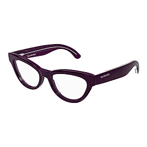 Balenciaga BB0241O Violet 53/17/145 women Eyewear Frame