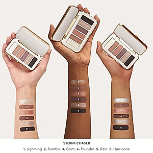 jane iredale PurePressed Eye Shadow Palette, Storm Chaser, 0.12 oz.