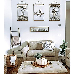 Blanket Ladder - Modern Rustic Decorative Metal Leaning Ladder Rack - 5 ft Tall Towel Drying and Display Rack, Quilt and Blanket Display Ladder