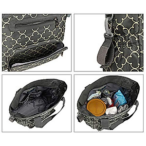 SoHo Grand Central Station Diaper Bag (Green)