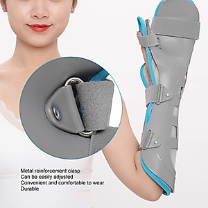 Wrist Support Brace Splint, Carpal Tunnel Arm Support Stroke Resting Hand Splint Night Immobilizer Muscle Atrophy Rehabilitation For Hand for Tendinitis Sports Injuries Pain