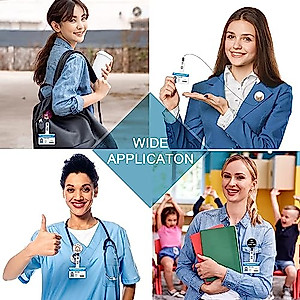 Lasso Beard 2024 Badge Reel, Ted Badge Clip Funny Badge Holder, Retractable Lanyard, NICU LD Nurse Surgery Medical #240