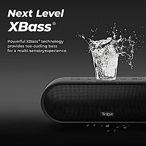 Tribit Upgraded MaxSound Plus Portable Bluetooth Speaker AquaEase Bluetooth Shower Speaker