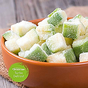 Panasonic NN-SN68KS Compact Microwave Oven with 1200W Power, Sensor Cooking, Popcorn Button, Quick 30Sec & Turbo Defrost, 1.2 cu.ft, Stainless Steel