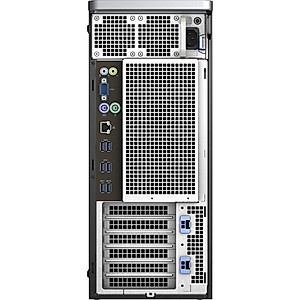 Dell Precision 5000 5820 Workstation - 1 x Intel Xeon Quad-core (4 Core) W-2225 4.10 GHz - 32 GB DDR4 SDRAM RAM - 1 TB HDD - 512 GB SSD - Tower