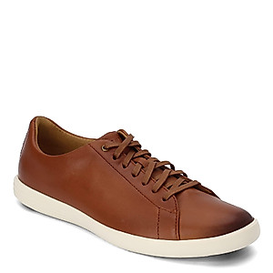 Cole Haan Men's Grand Crosscourt Ii Sneaker, TAN Leather BURNSH, 9.5