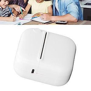 ANGGREK Mini Printer, Multifunctional Thermal Printing Technology Portable Fast Connection Mini Pocket Printer for Home