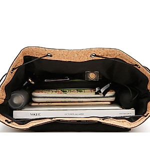 Geometric Cork Backpack Vegan Backpack Eco-friendly Cork Backpack for Women