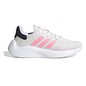 adidas Women's Puremotion 2.0 Sneaker, White/Beam Pink/Almost Pink, 8.5