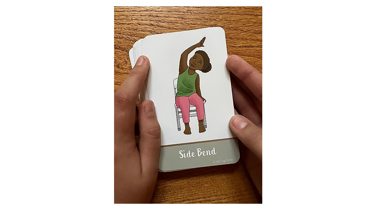 Chair Yoga Cards for Kids - Focus & Calm in Class