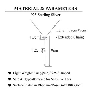 SLUYNZ 925 Sterling Silver Star Y Necklace for Women Teens CZ Star Necklace Snowflake Choker Necklace Pendant (A-Silver)