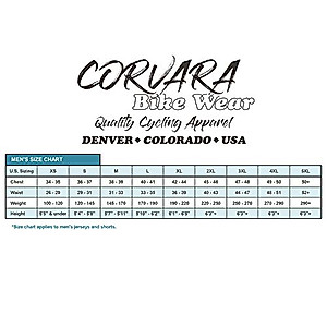 CORVARA BIKE WEAR UFO Believe Men's Cycling Short Sleeve Bike Jersey (Large) Blue