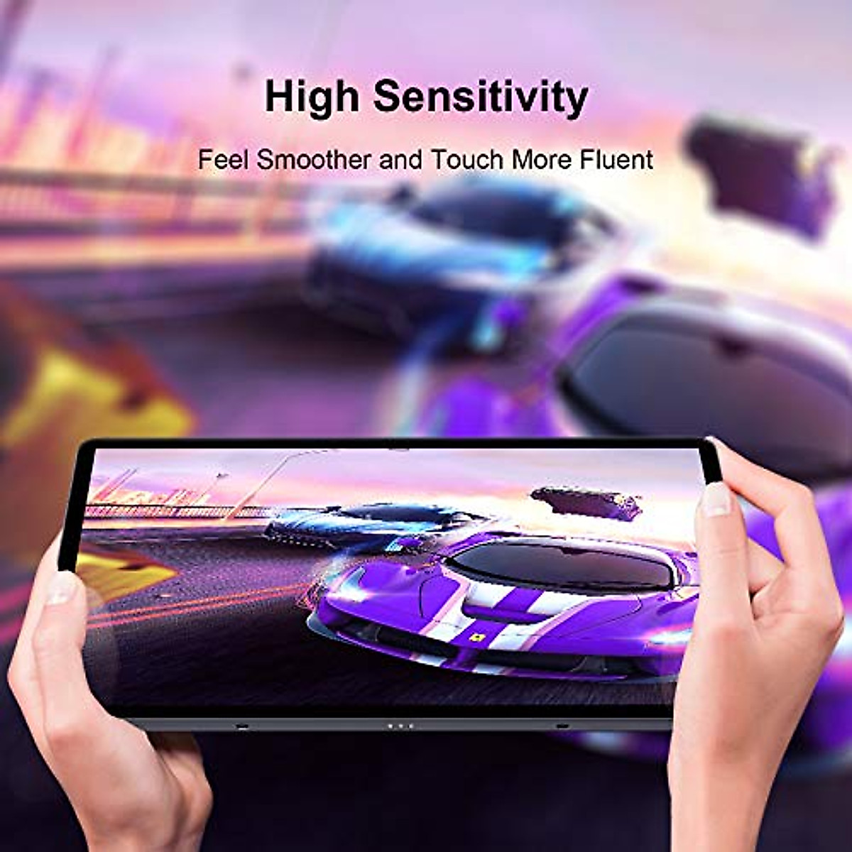 Gerutek [2-Pack Screen Protector for Samsung Galaxy Tab A7 10.4 2020 (SM-T500/T505/T507), 9H Hardness, Ultra Clear, Scratch Resist, Bubble Free Tempered Glass Protector for Samsung Tab A7 10.4"