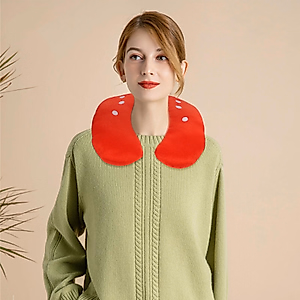 Healifty Napping Supplies Travel Neck Cushion Office Strawberry pp Cotton Pillow