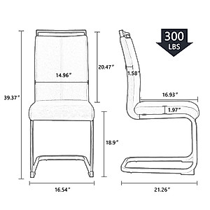 71" Large Marble Dining Table Set for 6, Modern Rectangular Dining Room Table with 6 Black Leather Chairs, 1.57" Printed Marble Tabletop and MDF Metal Leg,for Kitchen Dining Living Meeting Room
