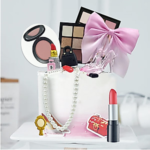 15PCS Makeup Cake Toppers Makeup Cake Decorations Birthday Cake Decorations Bridal Shower Cake Topper Makeup Birthday Party Supplies