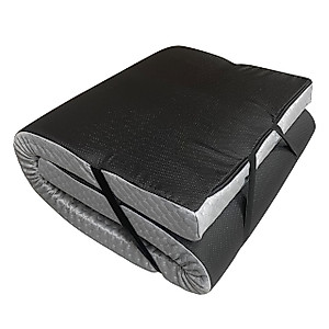 ENDELLE Lash Bed Topper,2.7in Thick Foam Pad with Removable Cover,Non-Slip Bottom.Small Single Floor Bed,Camping Mattress,Guest Bed