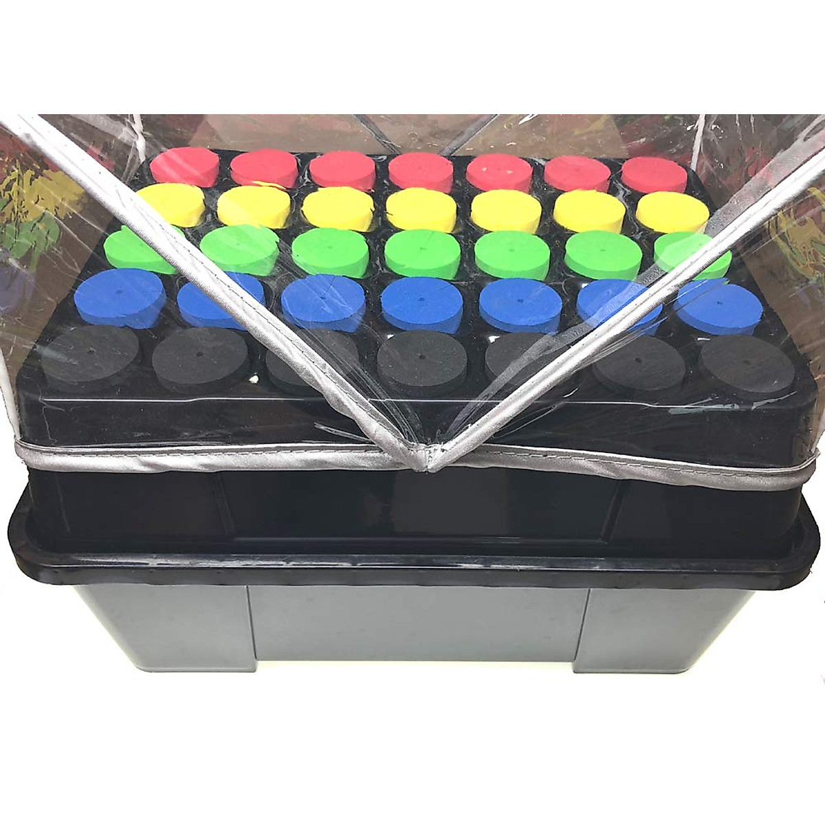Aeroponic Cloner Machine, Cloning Machine 35 Site for Cutting Rooting Germination Kit Using 1.625 inch Neoprene Clone Inserts