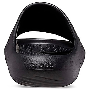 Crocs Unisex Mellow Slides Sandal, Black, 6 US Men