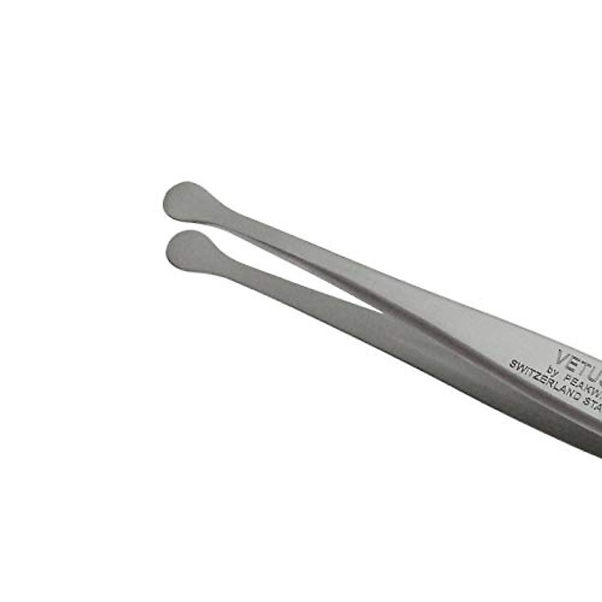 SZELES Vetus Tweezer Non-magnetic Stainless Steel Round Tip 33A-SA
