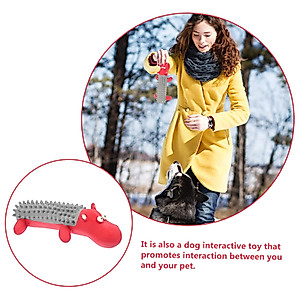 SUPVOX Pet Latex Toys Puppy Teeth Cleaning Toy Dog Biting Toy Puppy Chewing Toy Dog Plaything Puppy Toy Latex Pet Toy Puppy Biting Toy Dog Chewing Toy Dog Molar Plaything
