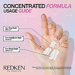 Redken Conditioner for Damaged Hair Repair | Acidic Bonding Concentrate | For All Hair Types | 10.1 Fl Ounce