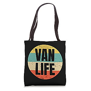 Van Life Gift for a Van Life Vans Design Fans Tote Bag