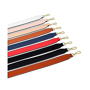 Reason Charm Purse Straps Replacement PU Leather Handbags Strap Shoulder Bag Straps Phone Pendant (Brown)