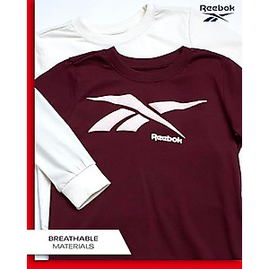 Reebok Baby Boys' Jogger Set - 3 Piece Short Sleeve T-Shirt and Sweatpants Playwear Set (InfantToddler), Size 3T, Black