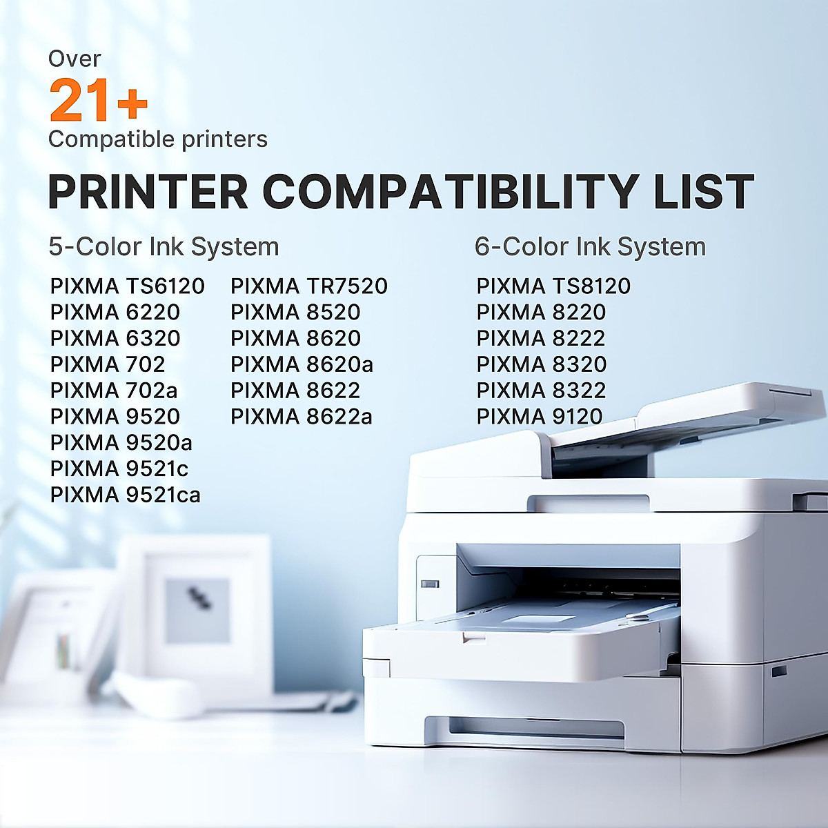 E-Z Ink (TM) Compatible Ink Cartridge Replacement for Canon PGI-280XXL PGI 280 XXL Compatible with PIXMA TR7520 TR8520 TS6120 TS6220 TS8120 TS8220 TS9120 TS9520 TS9521C Printer (2 PGBK)