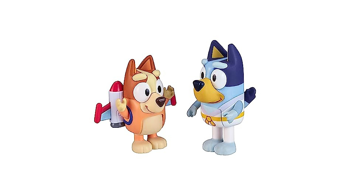 Bluey Action Heroes 2-Packs: Adventure Awaits!