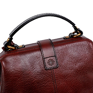 OLD TREND Genuine Leather Pamela Backpack (Burgundy Ombre)