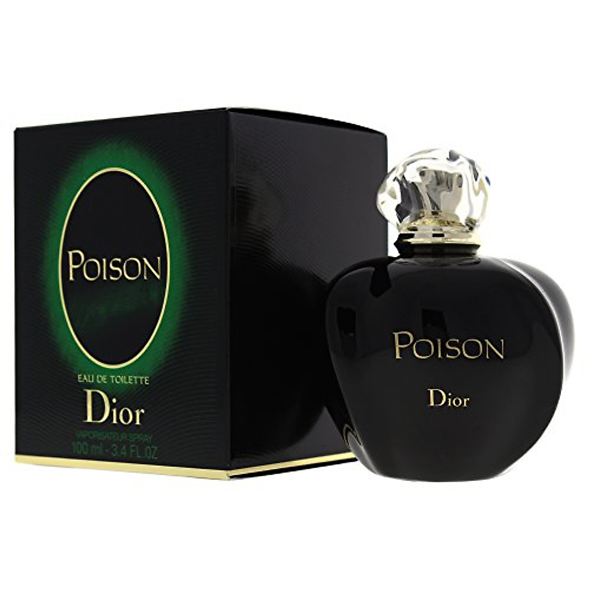 Christian Dior Poison Eau De Toilette Spray for Women, 3.4 Ounce