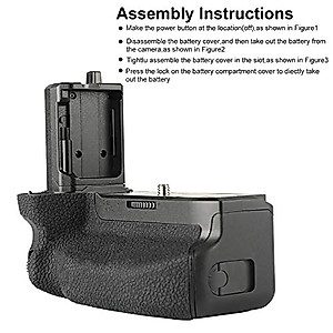 Meike MK-A7R IV Professional Vertical Battery Grip Compatible with Sony A7IV A7RIV A9II