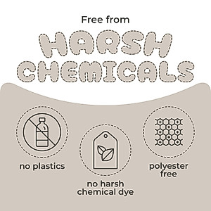 Mother's Heart Bandana Drool Bibs - Natural Cotton Muslin Baby Bibs - Set of 5 for Boys